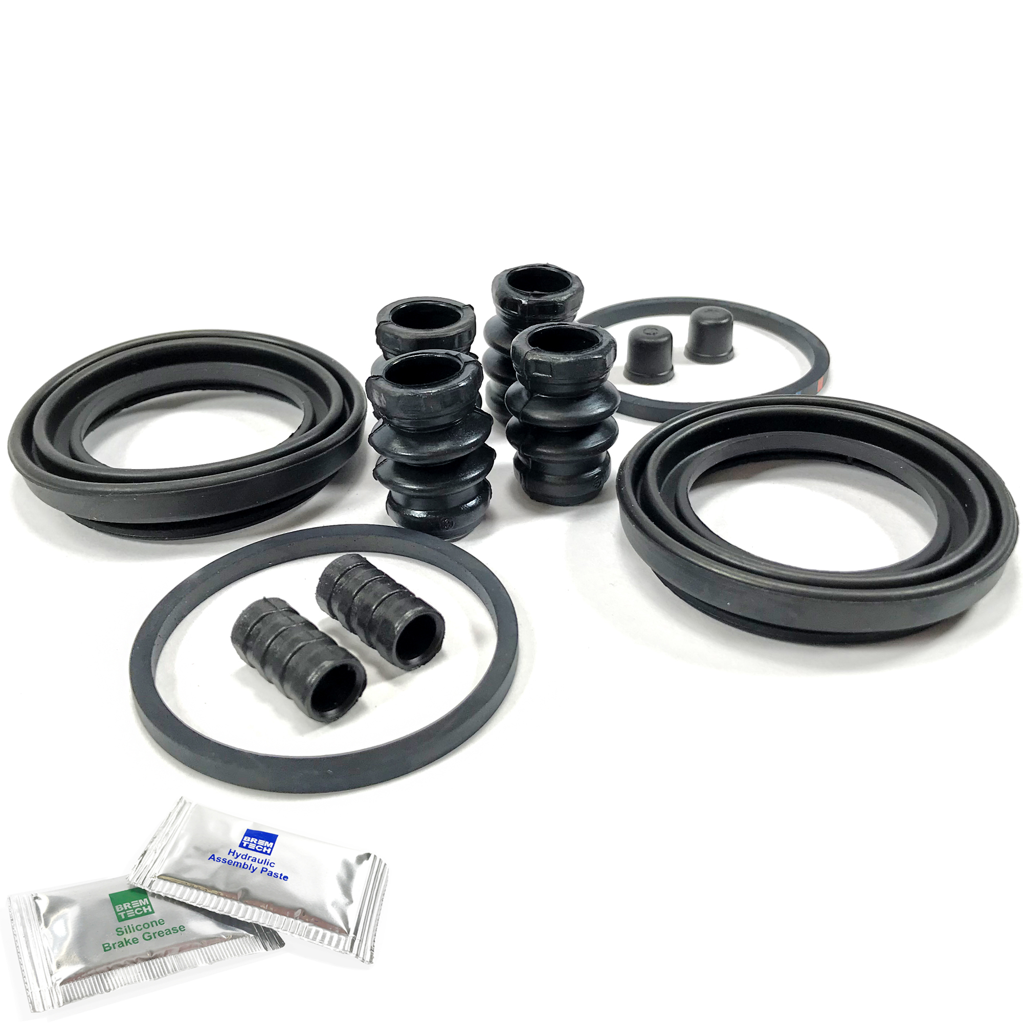 2x FRONT CALIPER REPAIR KITS SEALS FITS: NISSAN MICRA K11 1993-2002 ...