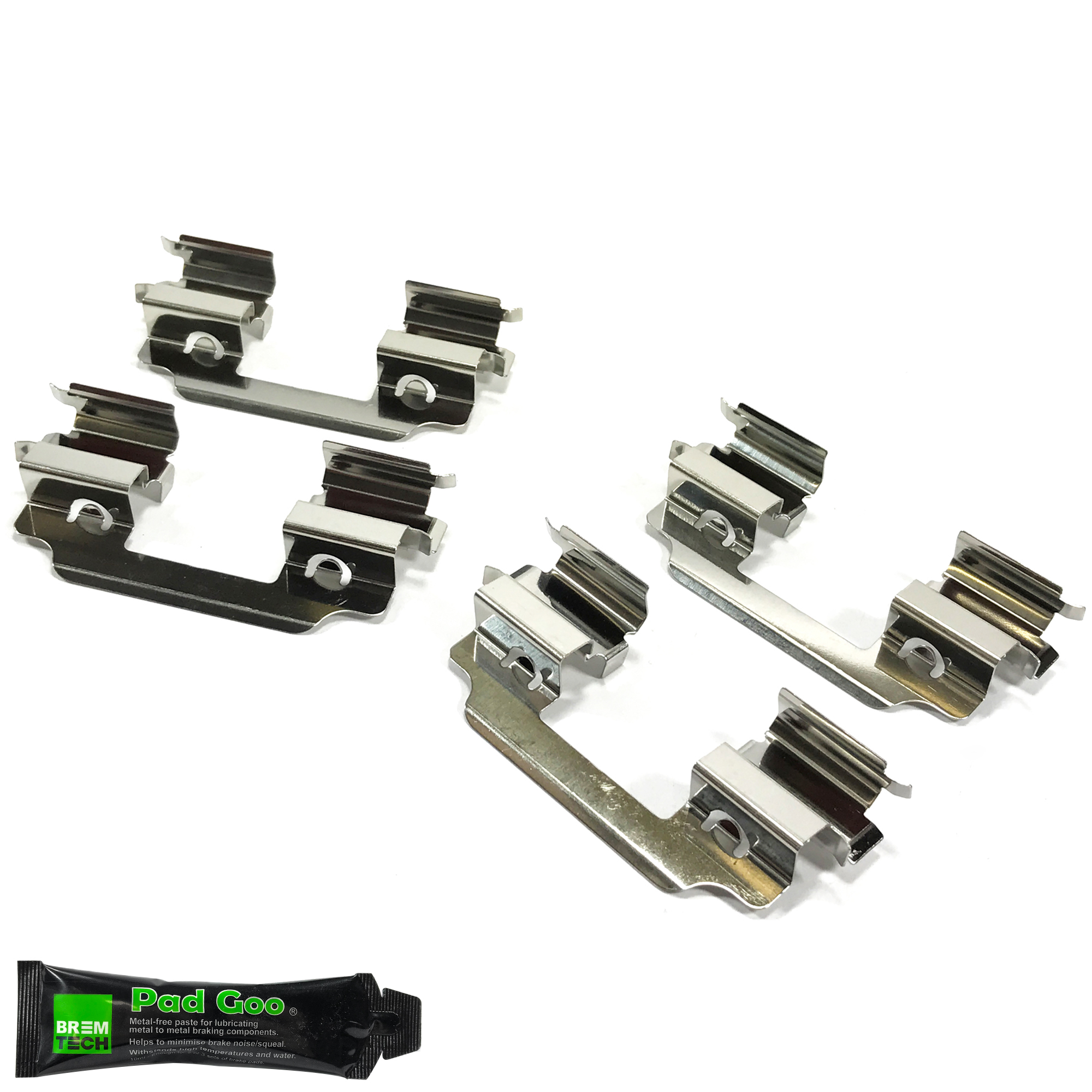 FRONT BRAKE PAD FITTING RATTLE SHIM FIT MINI ONE COOPER R50 R53 R56 R57 ...