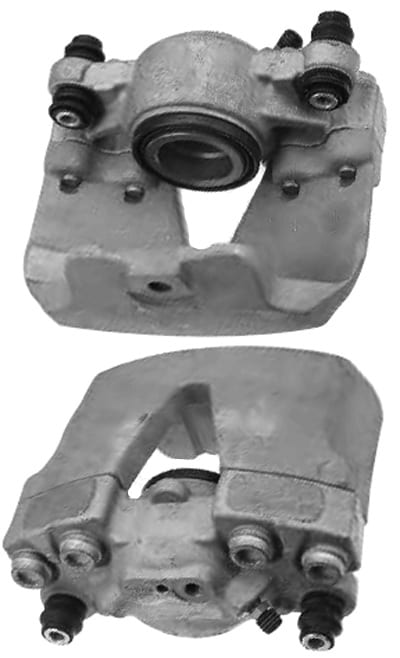 Ford Focus 09-12 Focus 2.5 RS Turbo Front - Brake Calipers and Wheel ...