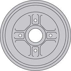 Nissan Note 06-13 Note 1.4 Petrol Rear - Brake Discs and Drums : Discs ...